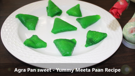 Agra Pan sweet – Meeta Paan Recipe – Mr and Mrs Senthilkumar's Kitchen